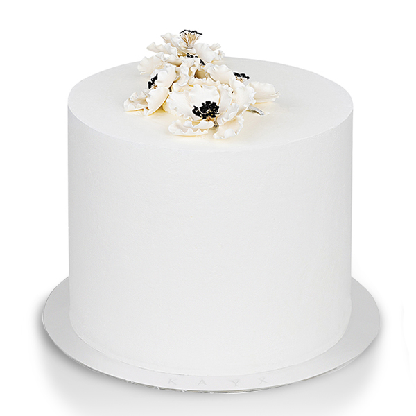 White Anemone Cake - KAYX